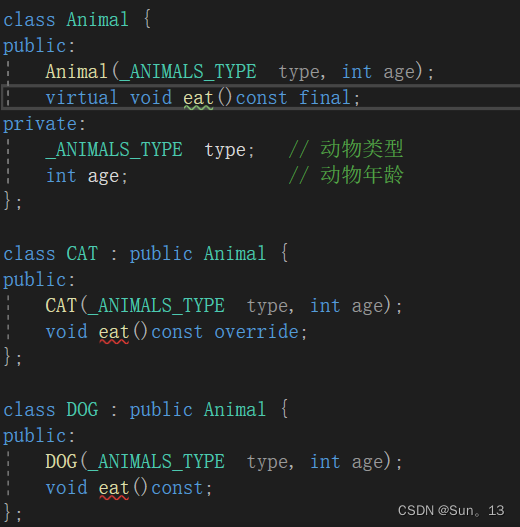 c++新特性override和final_c++ override父类函数 有头文件-CSDN博客