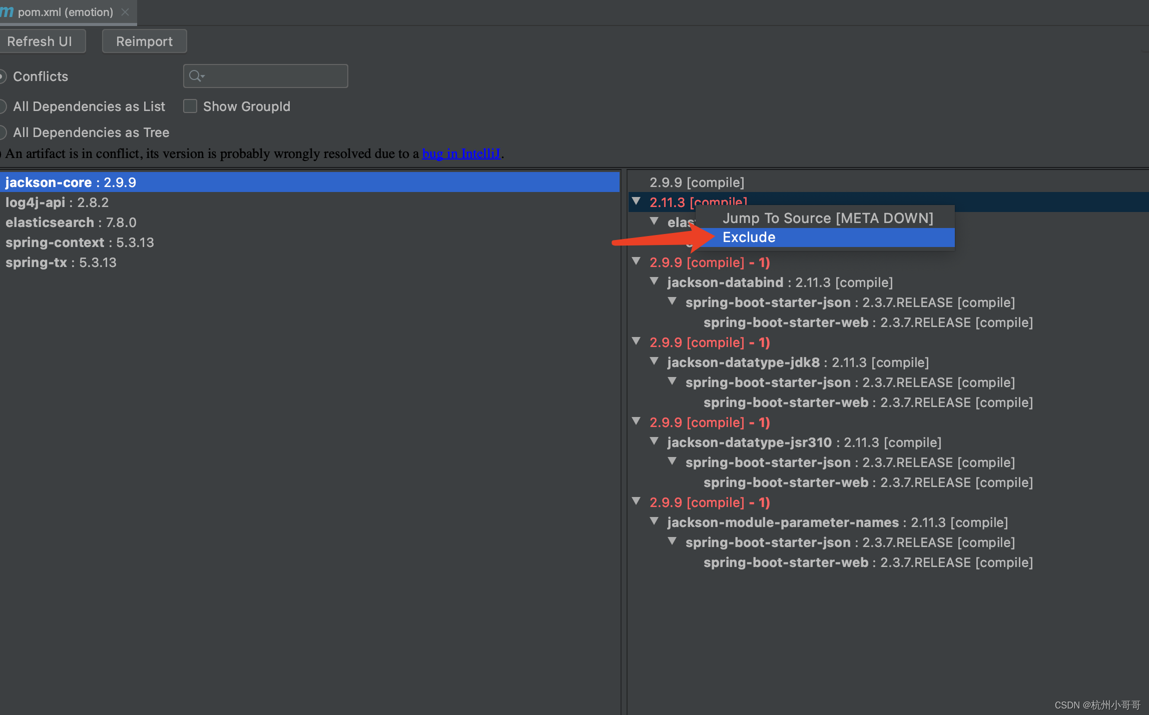 IDEA Maven Helper插件（详细使用教程）_dependency analyzer-CSDN博客