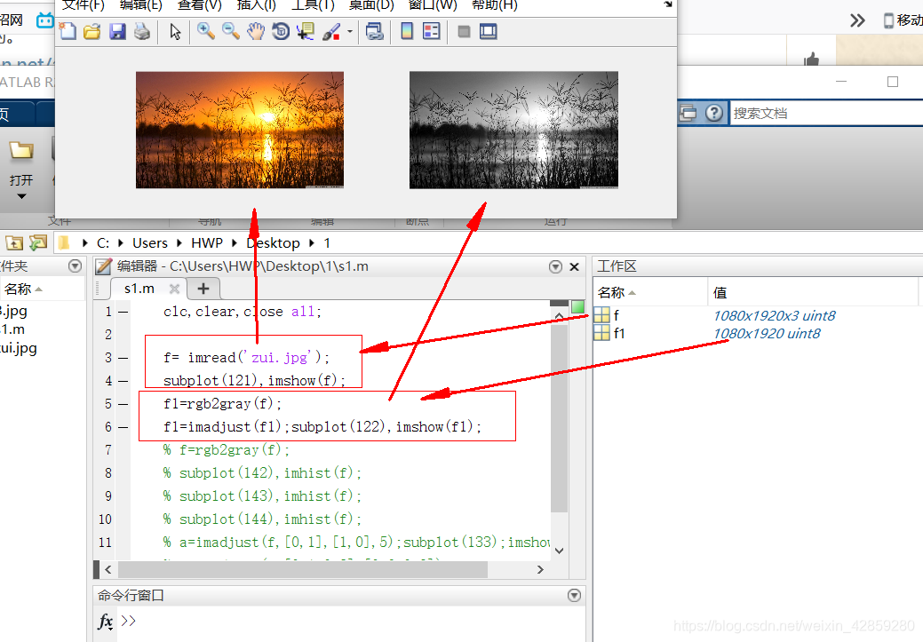 有必要总结一下：matlab图像灰度调整——imadjust函数的使用_用matlab改变图像的灰度值-CSDN博客