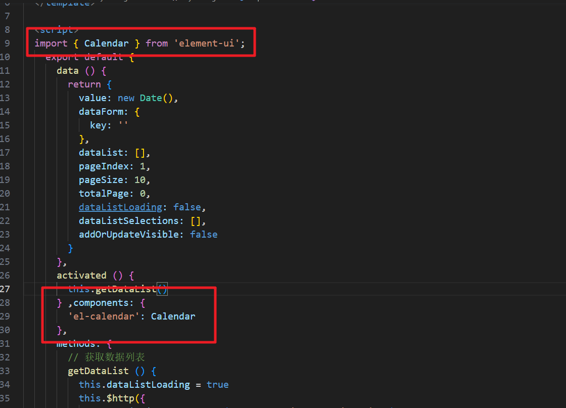 ElementUI中的日历组件加载无效的问题_el-calendar显示不出来-CSDN博客