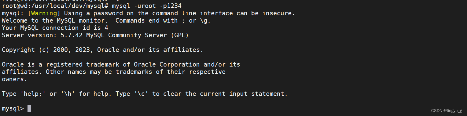 记录Ubuntu22.04安装Mysql5.7.42_ubuntu安装mysql5.7.42-CSDN博客