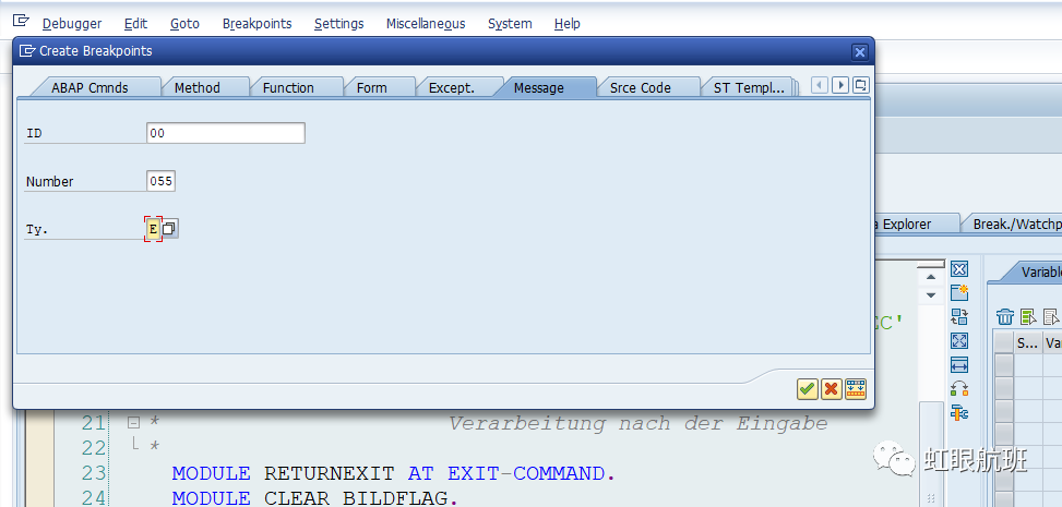 SAP顾问技能：ABAP调试_se37-CSDN博客