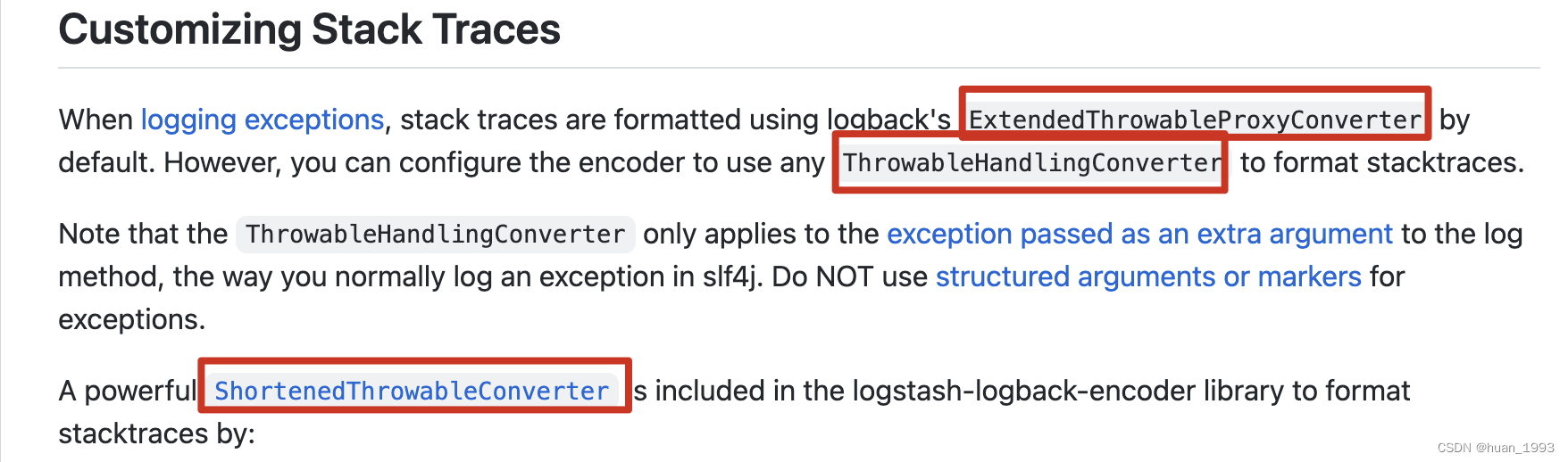 在SpringBoot中使用logback优化异常堆栈的输出_logback 滚动堆栈打印-CSDN博客