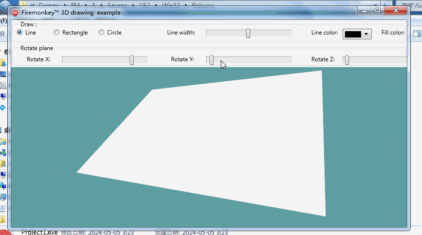 【控件功能】我来做练习-第19课-Firemonkey 3D drawing example-CSDN博客