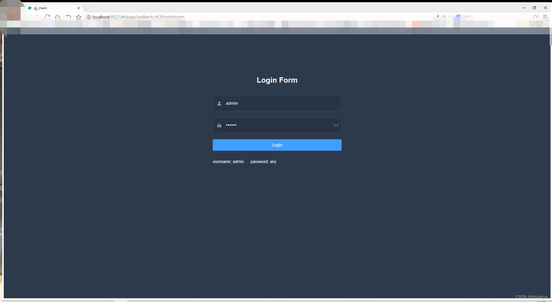 Vue Admin Template基础模板使用二vue Admin Template 使用微服务 Csdn博客