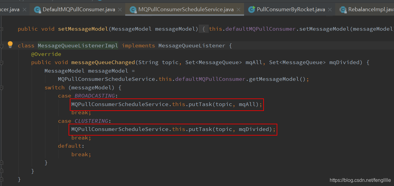 rocketmq API MQPullConsumerScheduleService及pull load balance原理分析-CSDN博客