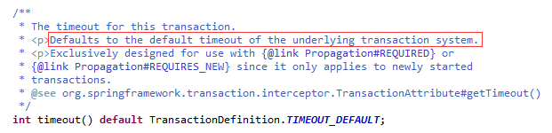 Spring：JTA transaction unexpectedly rolled back (maybe due to a timeout ...