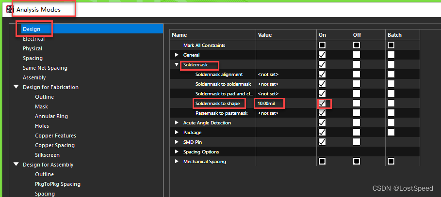 cadence SPB17.4 - allegro - DRC ERROR - Soldermask to Shape Spacing-CSDN博客