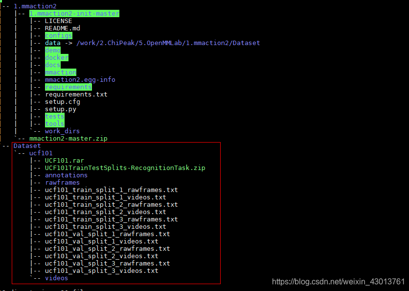 动作识别0-02：mmaction2(SlowFast)-官方数据训练测试-ucf101_slowfast训练ucf101数据集-CSDN博客