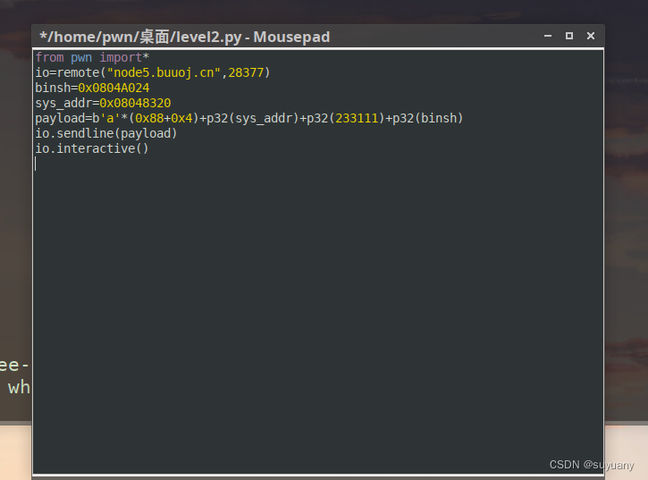 jarvisoj_level2解题-CSDN博客