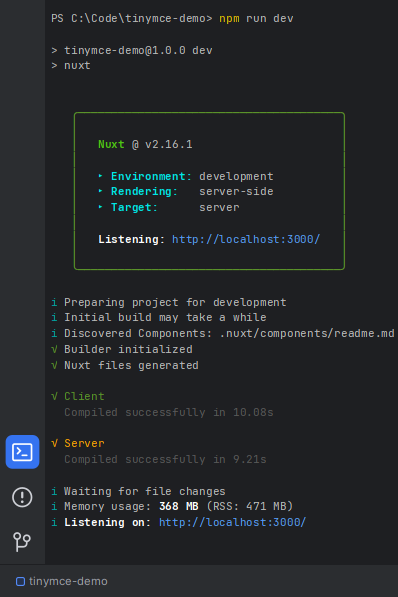 在 Nuxt 中使用 tinymce 富文本编辑器_nuxt tinymce-CSDN博客