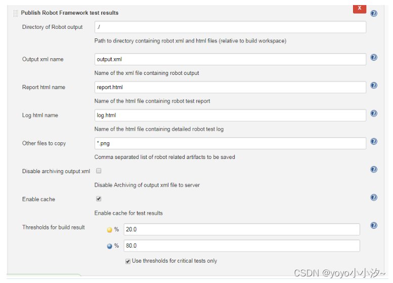 Jenkins 集成 Robot Framework 自动化测试_jenkins robotframework-CSDN博客