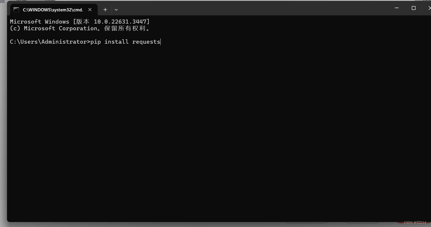 requests库的使用_windows requests-CSDN博客