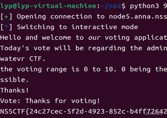 nss_pwn部分题解_[watevrctf 2019]voting machine 2-CSDN博客