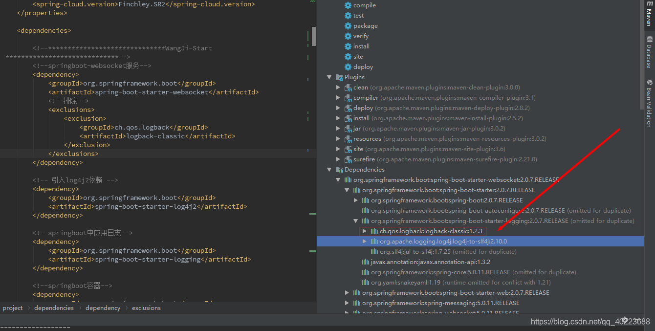 spring-boot-starter-log4j2和spring-boot-starter-logging同时存在会产生冲突_spring-boot-starter-logging 和 ...