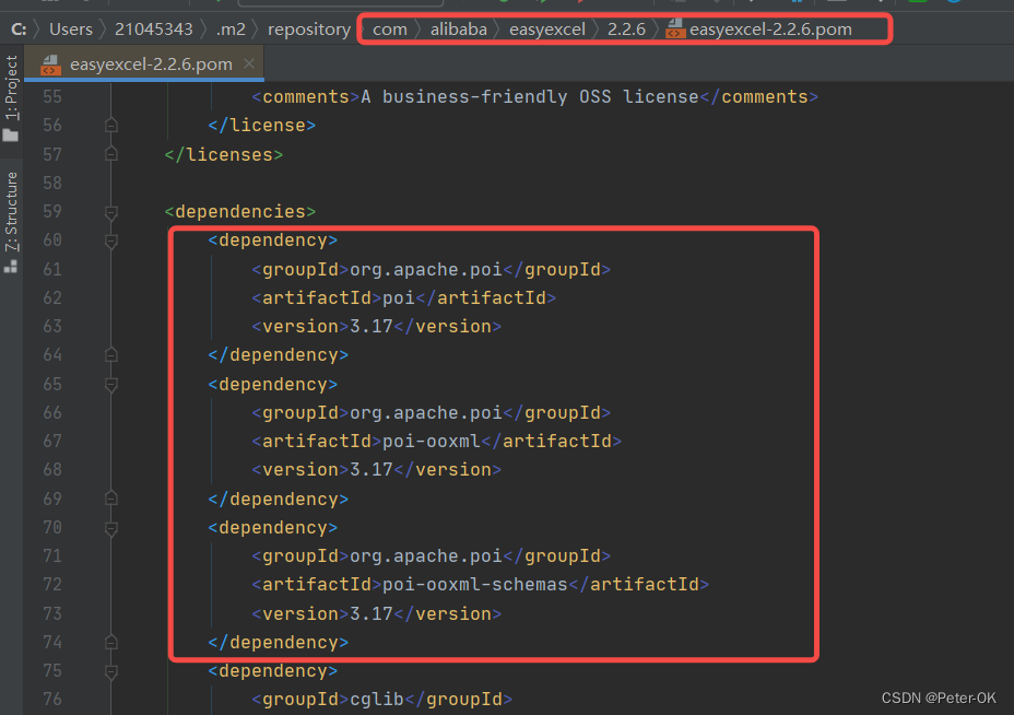 使用EasyExcel报错NoClassDefFoundError: org/apache/poi/util/TempFileCreationStrategy，并不Easy_org ...