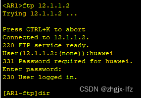 华为eNSP实验：FTP_ensp ftp-CSDN博客