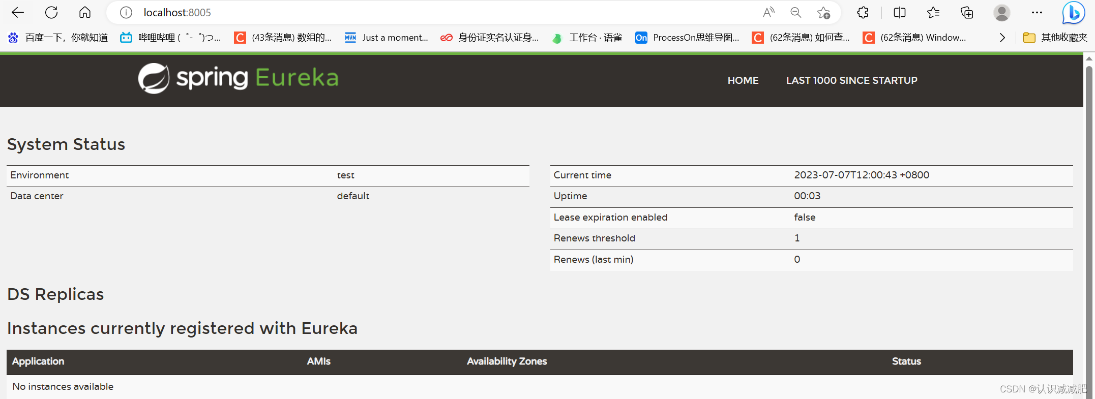 eureka主页无法访问 根据配置的defaultZon地址访问不了 也不报错_eureka页面无法访问-CSDN博客