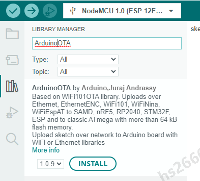 Esp8266学习6. ArduinoOTA的使用_esp8266 ota升级-CSDN博客