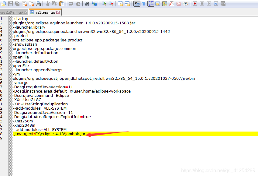 Eclipse配置lombok，使用set、get方法编译报错报红问题解决（百度多个方法明明安装操作正确都解决不了）_eclipse lombok报错-CSDN博客