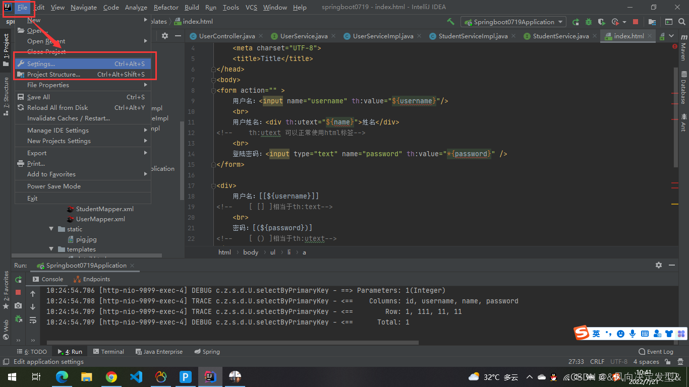 如何去除idea中thymeleaf模板中飘红问题_idea thymleaf 红色警告-CSDN博客