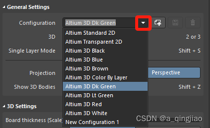 如何修改AD中3D视图下的PCB板颜色_ad 3d板子颜色-CSDN博客