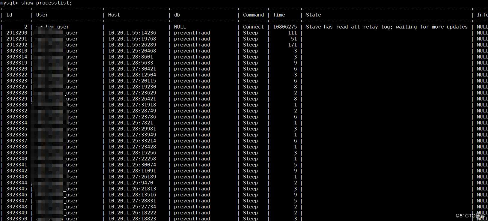 mysql进程很多空的sleep_Mysql中Sleep进程连接数过多问题解决-CSDN博客