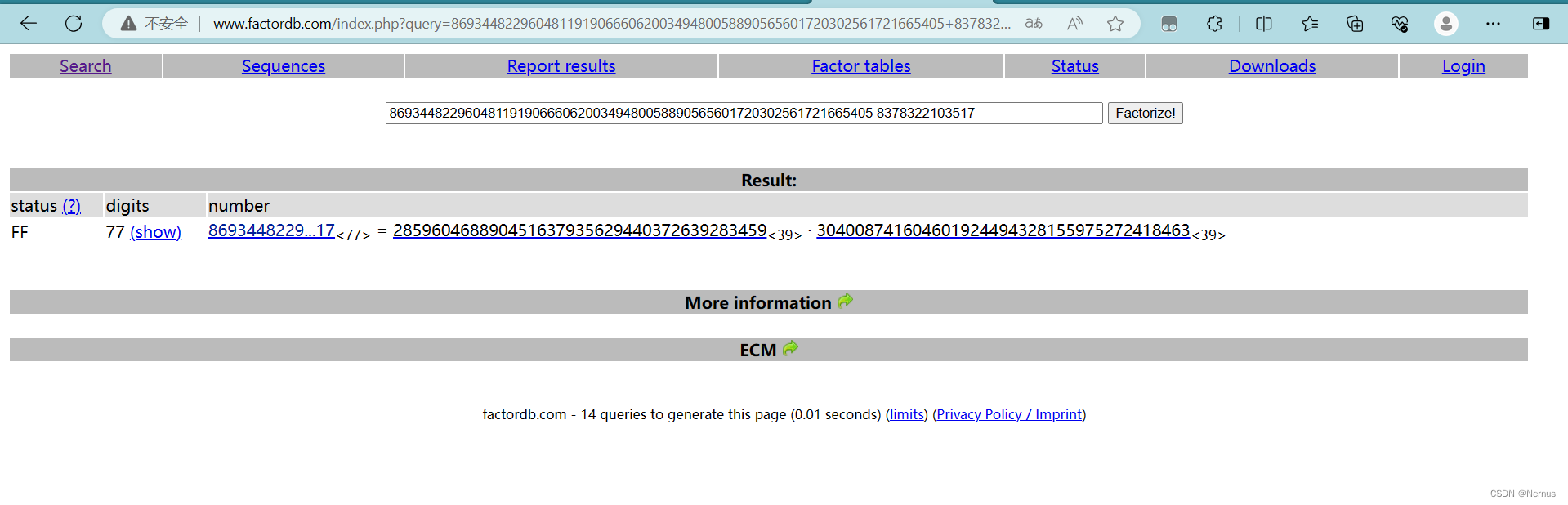 BUUCTF CRYPTO RSA部分简单题解_valueerror: only byte strings of equal length can -CSDN博客