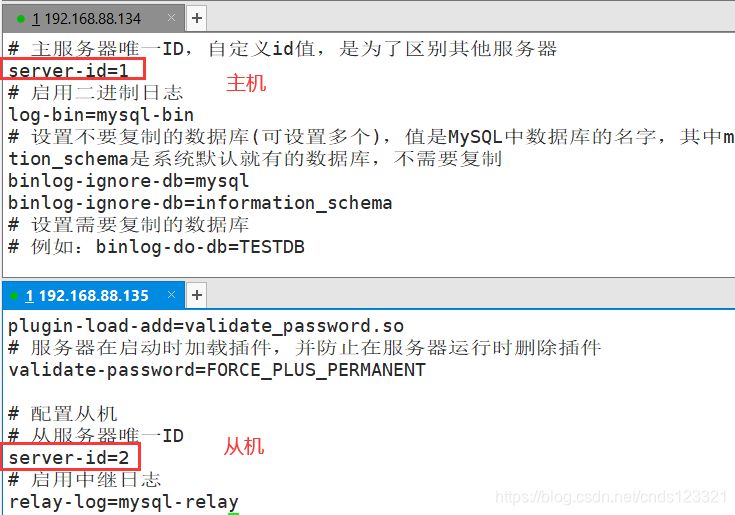 主从复制报错Fatal error:The slave I/O thread stops because master and slave ...