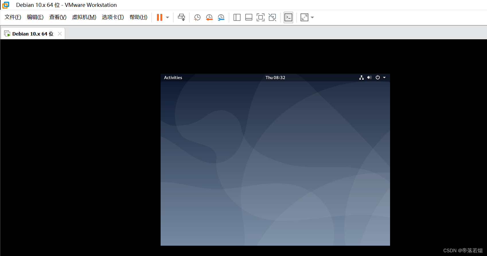 Debian10安装VMware Tools_debian安装vmware tools-CSDN博客