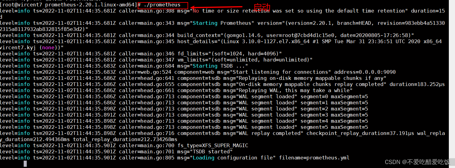 启动prometheus报错_opening storage failed: lock db directory: resourc-CSDN博客
