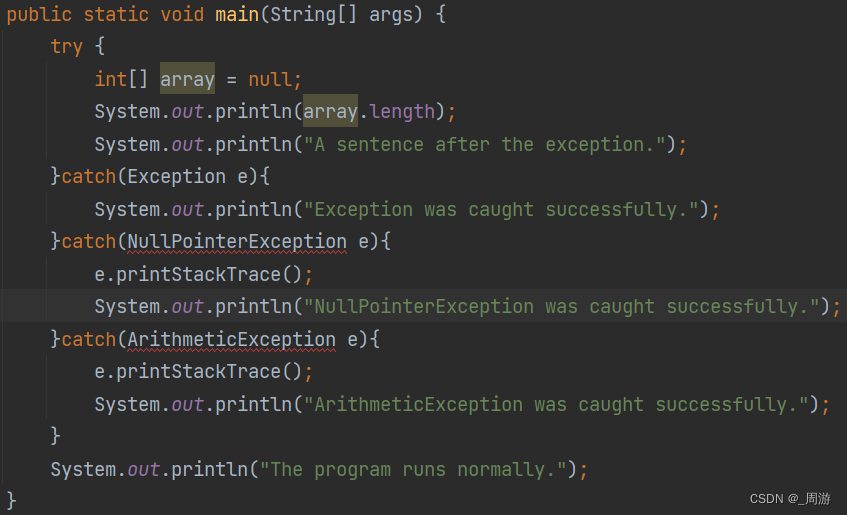 【JavaSE】_9.异常_add exception to method signature-CSDN博客