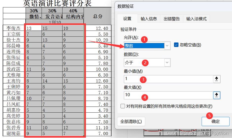 认识excel篇3之数据的有效性(数据验证)excel 数据验证 练习文件 Csdn博客