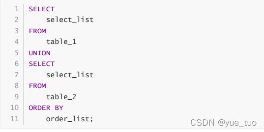 SQL Server Union(并集)_sqlserver union-CSDN博客