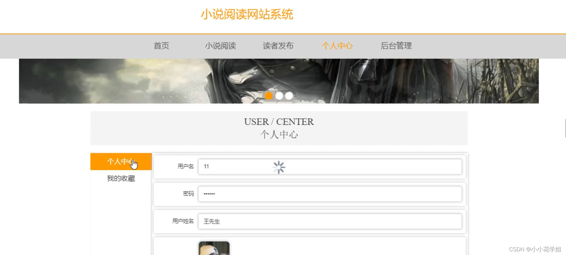 Java毕设项目小说阅读网站系统（javavuemybatismavenmysql）mybatis搭建的小说阅读系统 Csdn博客 
