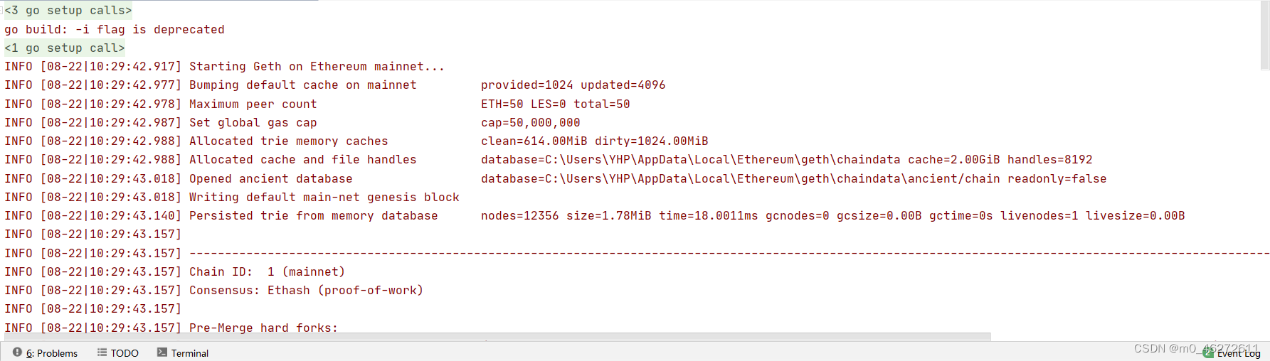 Windows进行以太坊源码的编译_goland分析geth源码无法上链-CSDN博客