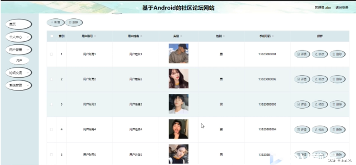计算机毕业设计Python+uniapp+安卓基于Android的社区论坛网站（WEB+APP+LW）_基于android的在线学习技术论坛平台-CSDN博客