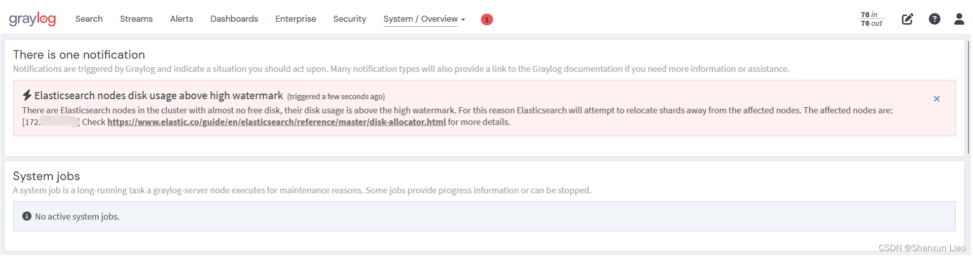 How to clean up Graylog Default index set log_graylog缓冲区满了-CSDN博客
