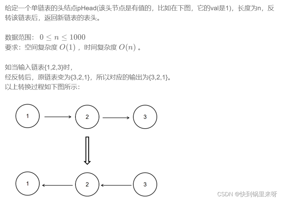 【刷题笔记】之牛客面试必刷TOP101（1）_new listnode(-1)-CSDN博客