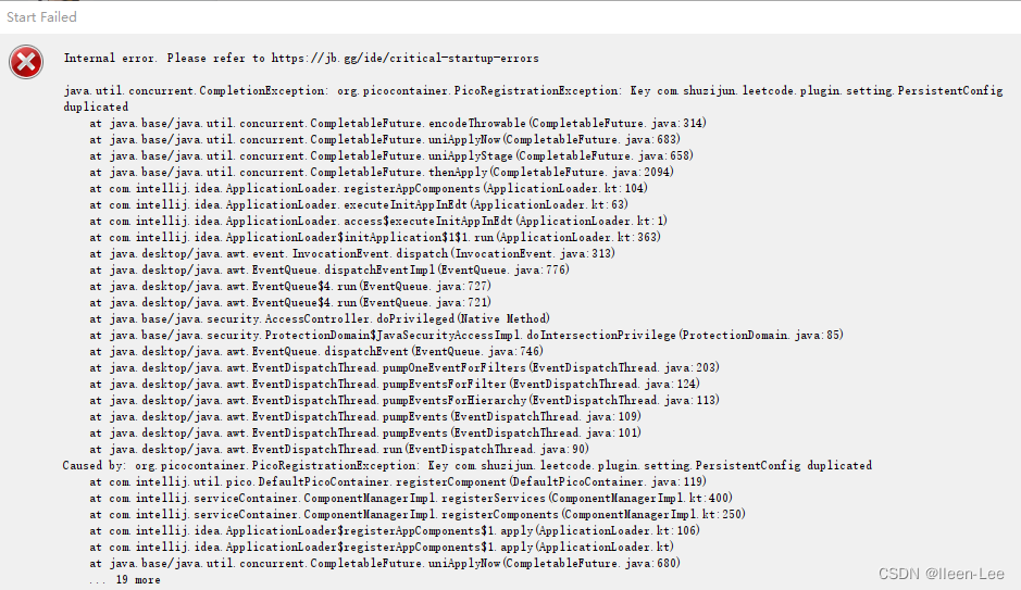 PyCharm无法打开，提示Internal error错误。_pycharm internal error-CSDN博客