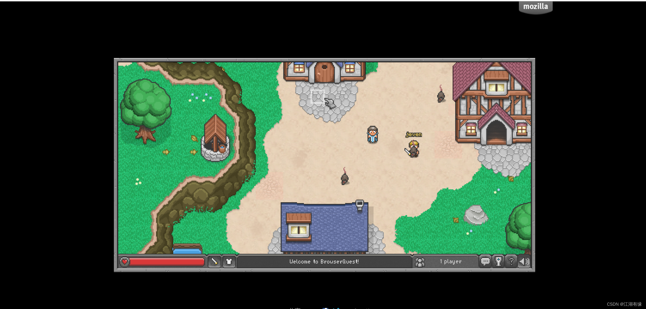 【好玩的游戏项目】使用Docker快速部署属于你的RPG网页小游戏_docker 游戏-CSDN博客