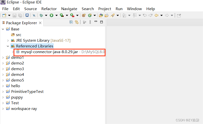 Eclipse与mysql数据库的连接已实操eclipse连接mysql数据库 Csdn博客
