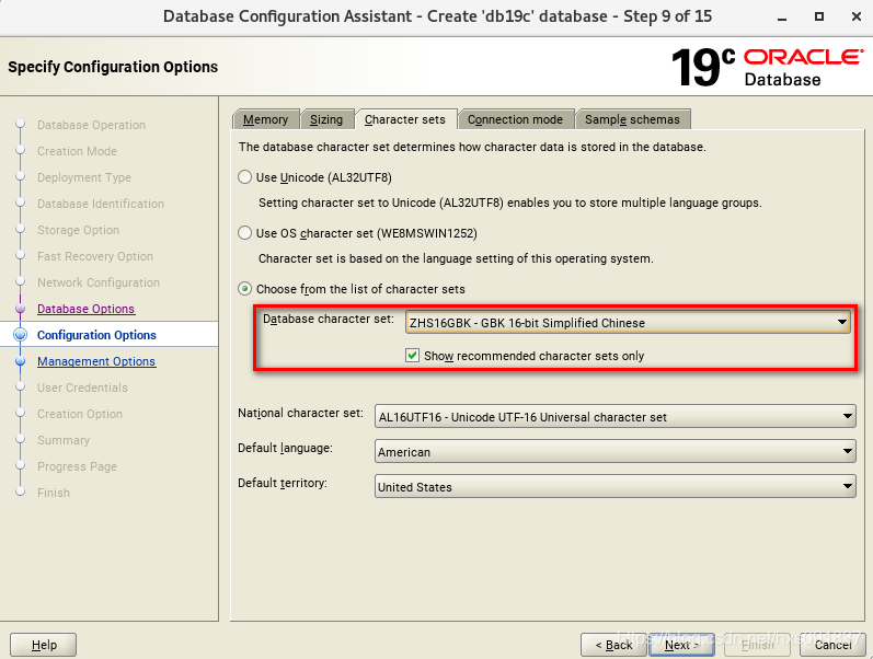 关于在Linux上安装Oracle19.3后，新建数据库的两个错误_dbt-05509-CSDN博客