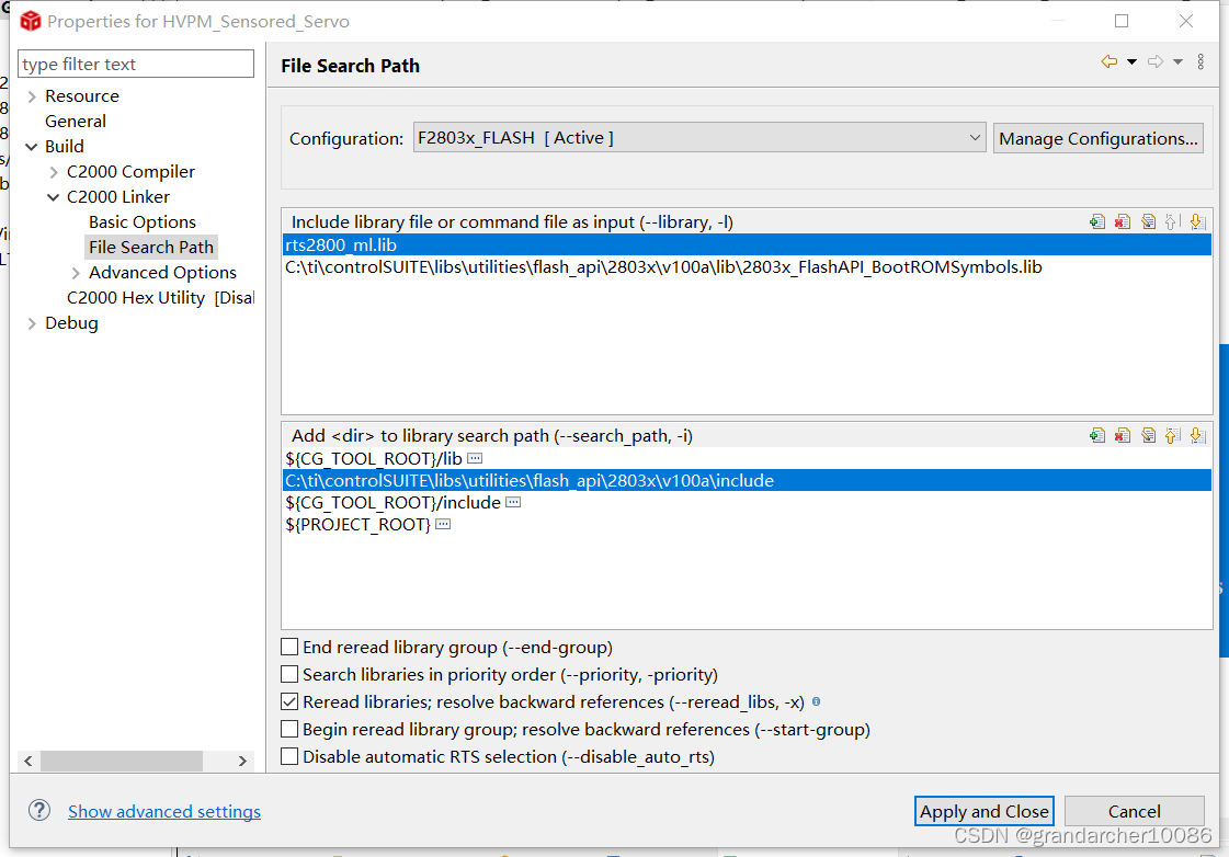 DSP TMS320F28035 片上FLASH写入/读出数据_tms320芯片程序读出-CSDN博客
