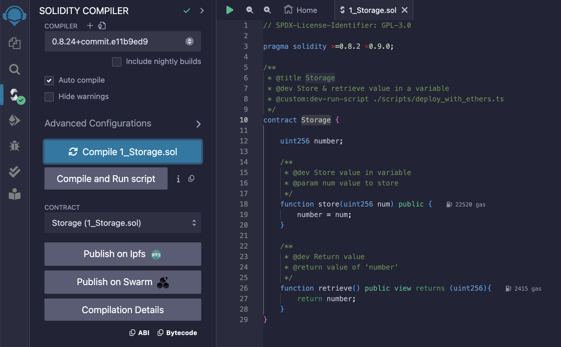 使用remix发布智能合约_remix智能合约-CSDN博客