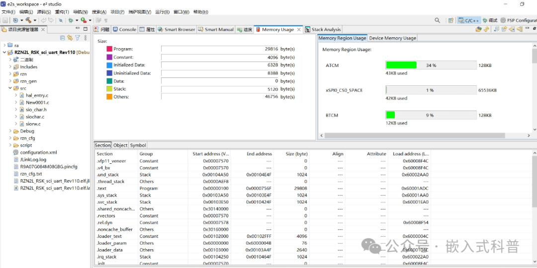 八、e2studio VS STM32CubeIDE之内存使用情况窗口_stm32cubeide build analyzer-CSDN博客