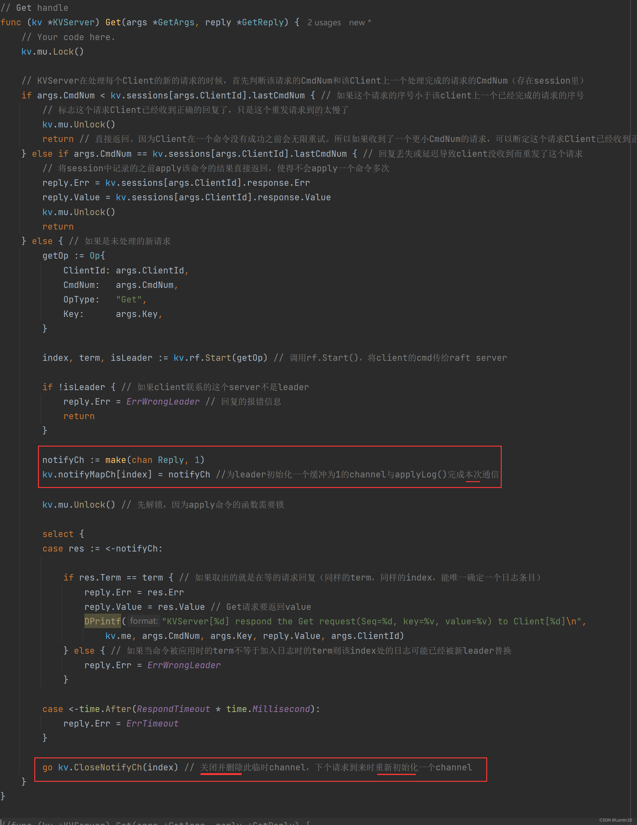 MIT 6.824 Lab 3 KV Raft详细实现思路及过程_mit6.824 环境搭建-CSDN博客