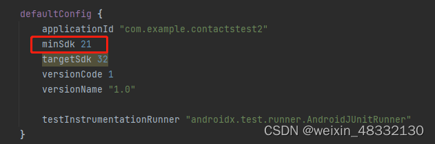 安卓开发学习问题1：Call requires API level 26 (current min is 21): `android.content.ContentResolver#query ...
