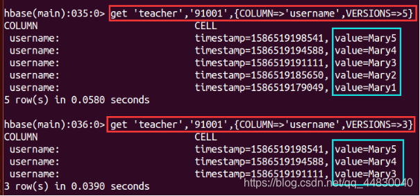HBase分布式数据库操作与编程——HBase 练习、HBase Shell数据库表创建、HBase Shell数据访问操作、HBase Java API编程_当运行命令:put ...